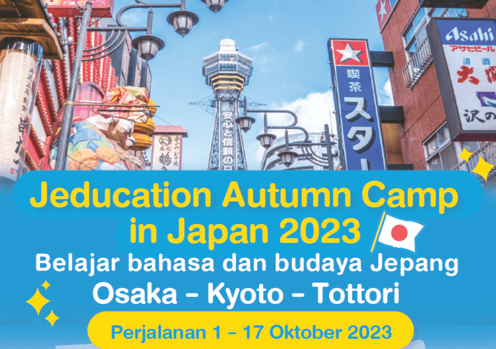 Jeducation Autumn Camp di Jepang Tahun 2023 - Studi ke Jepang | Jeducation.co.id